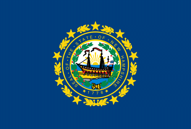 Graphic: New Hampshire State Flag | Cow Hampshire