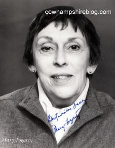 Manchester New Hampshire Actress: Mary E. Fogarty (1921-2011) | Cow ...