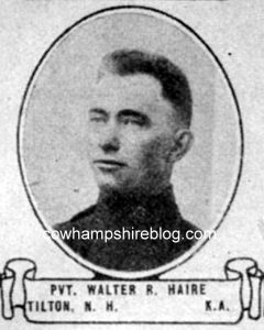 New Hampshire WWI Military: Heroes of Tilton | Cow Hampshire